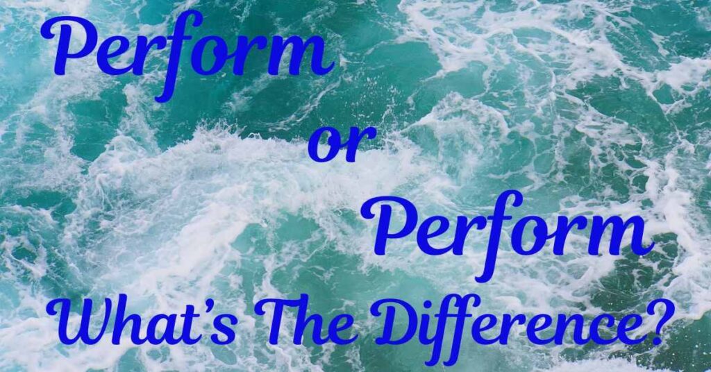 Preform or Perform: What’s The Difference?