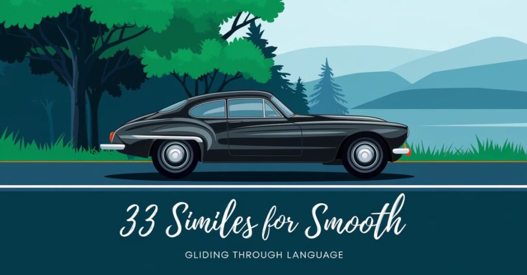 33 Similes for Smooth: Gliding Through Language