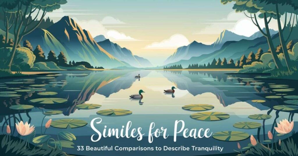 Similes for Peace: 33 Beautiful Comparisons to Describe Tranquility