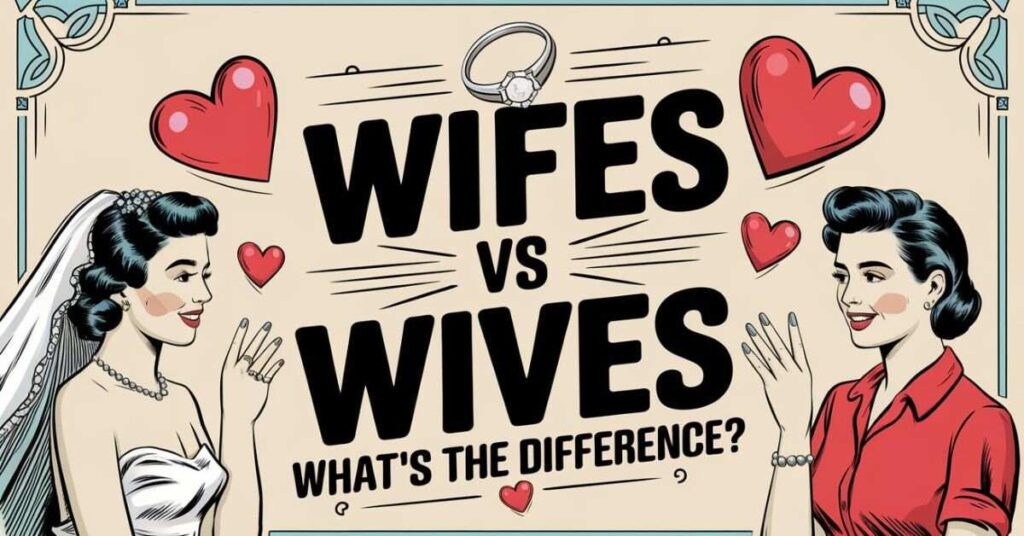 Wifes vs Wives: What’s The Difference?