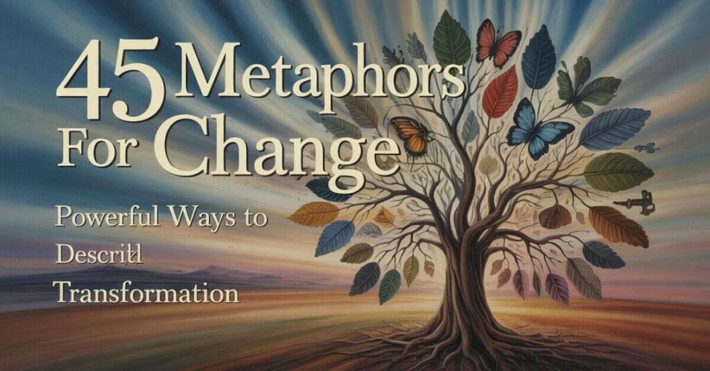 45 Metaphors for Change: Powerful Ways to Describe Transformation