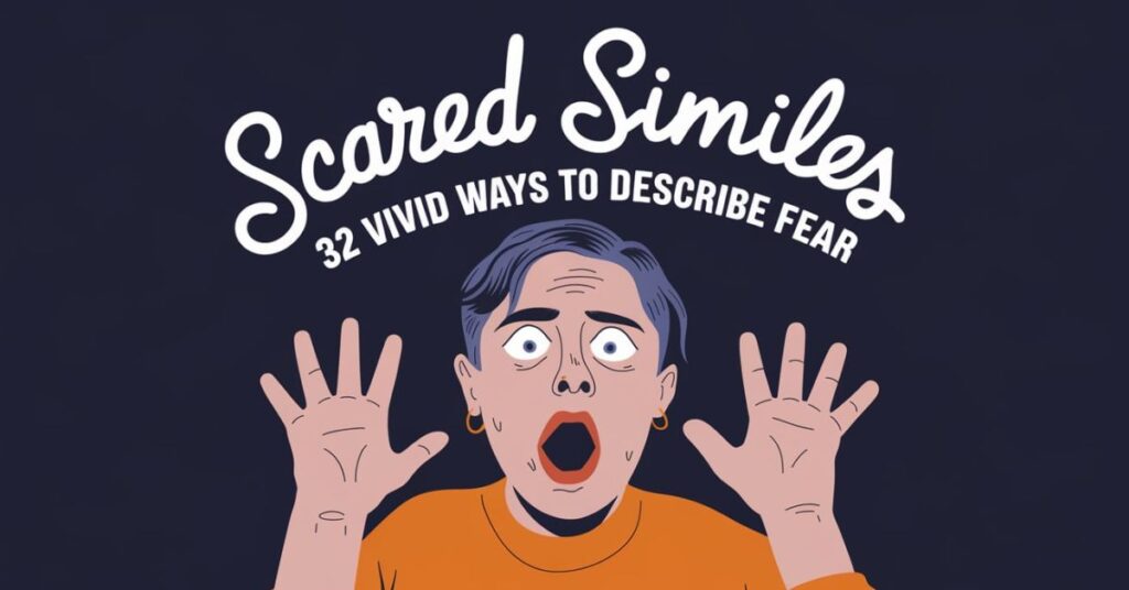 Scared Similes: 32 Vivid Ways to Describe Fear