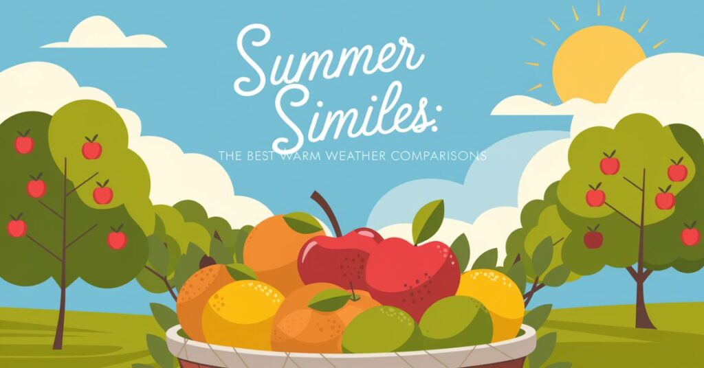 Summer Similes: The Best Warm Weather Comparisons