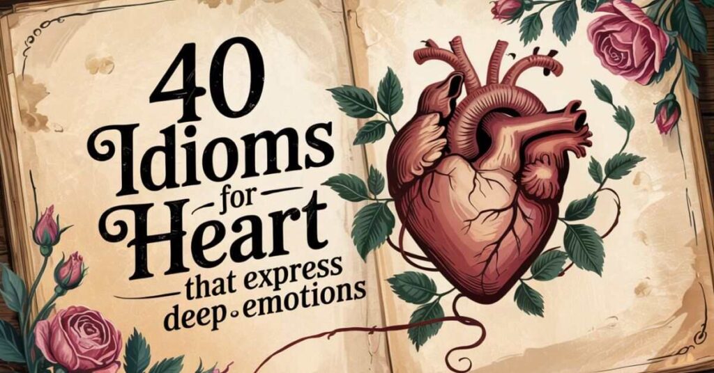 40 Idioms for Heart: That Express Deep Emotions